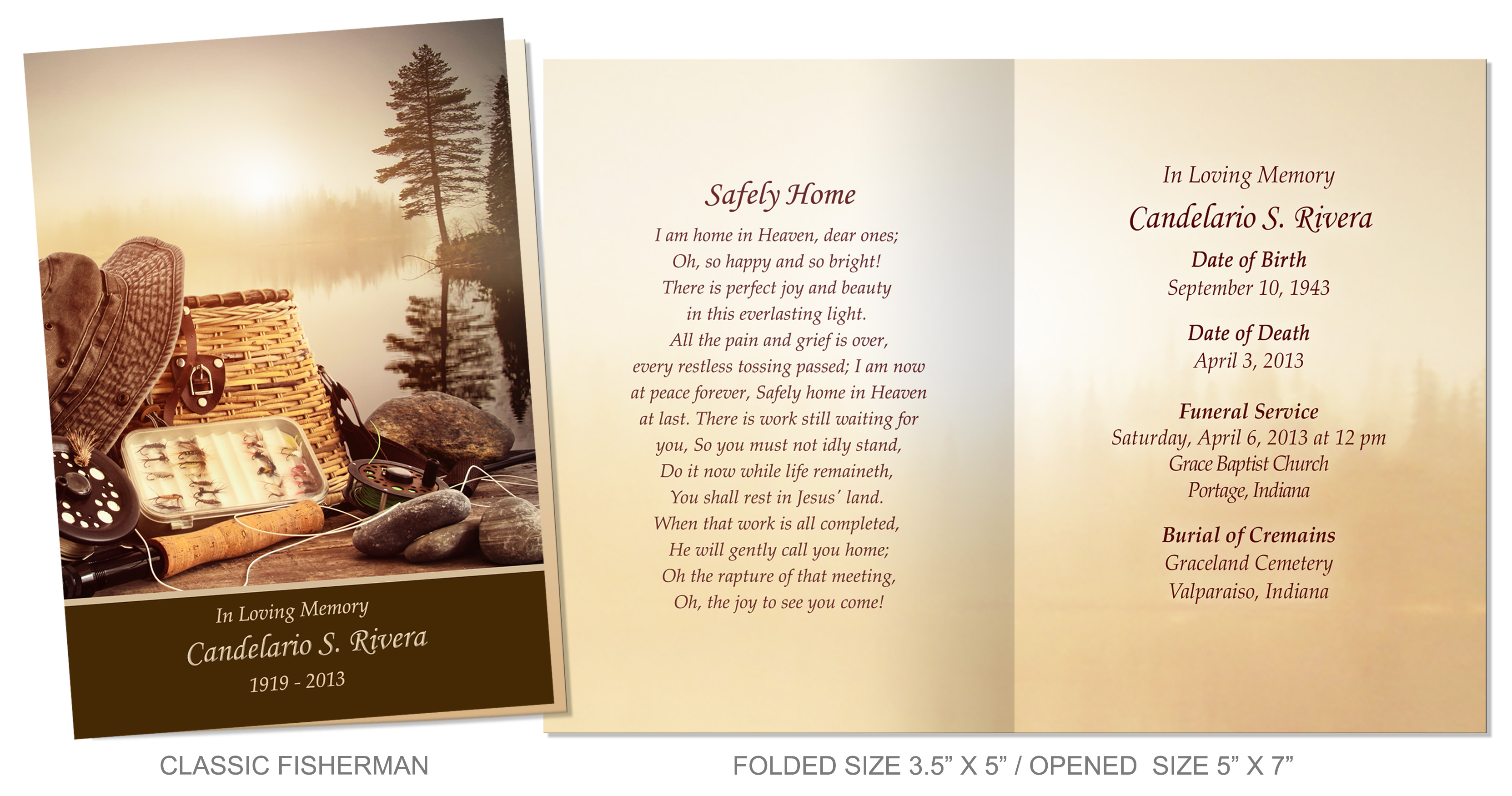 Memorial folders menu memorial-folders-menu